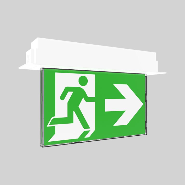 Ceiling Recessed Exit Light | Emergency Sign UAE
